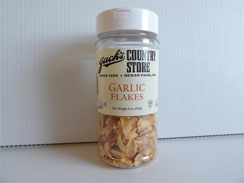 Garlic Flakes 4 oz - Dehydrated Sliced Garlic for Pizza, Pasta, Soups ...