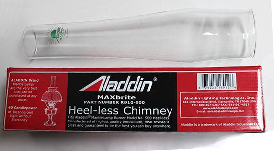Aladdin MaxBrite 500 Heel-less Chimney #R910-500 - Maximum Light Output ...