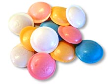 Classic Satellite Wafers - Flying Saucer Candy with Tiny Beads, 1.23 oz ...