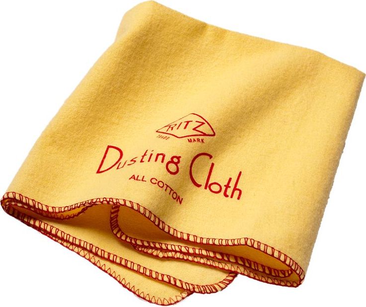 Ritz Duvateen Yellow Flannel Dusting Cloth 16x20 - John Ritzenthaler ...