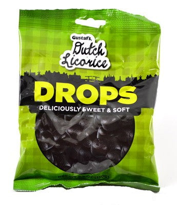 Gustaf's Soft Licorice Buttons 5.2 oz - Authentic Dutch Drop Candy Sin ...
