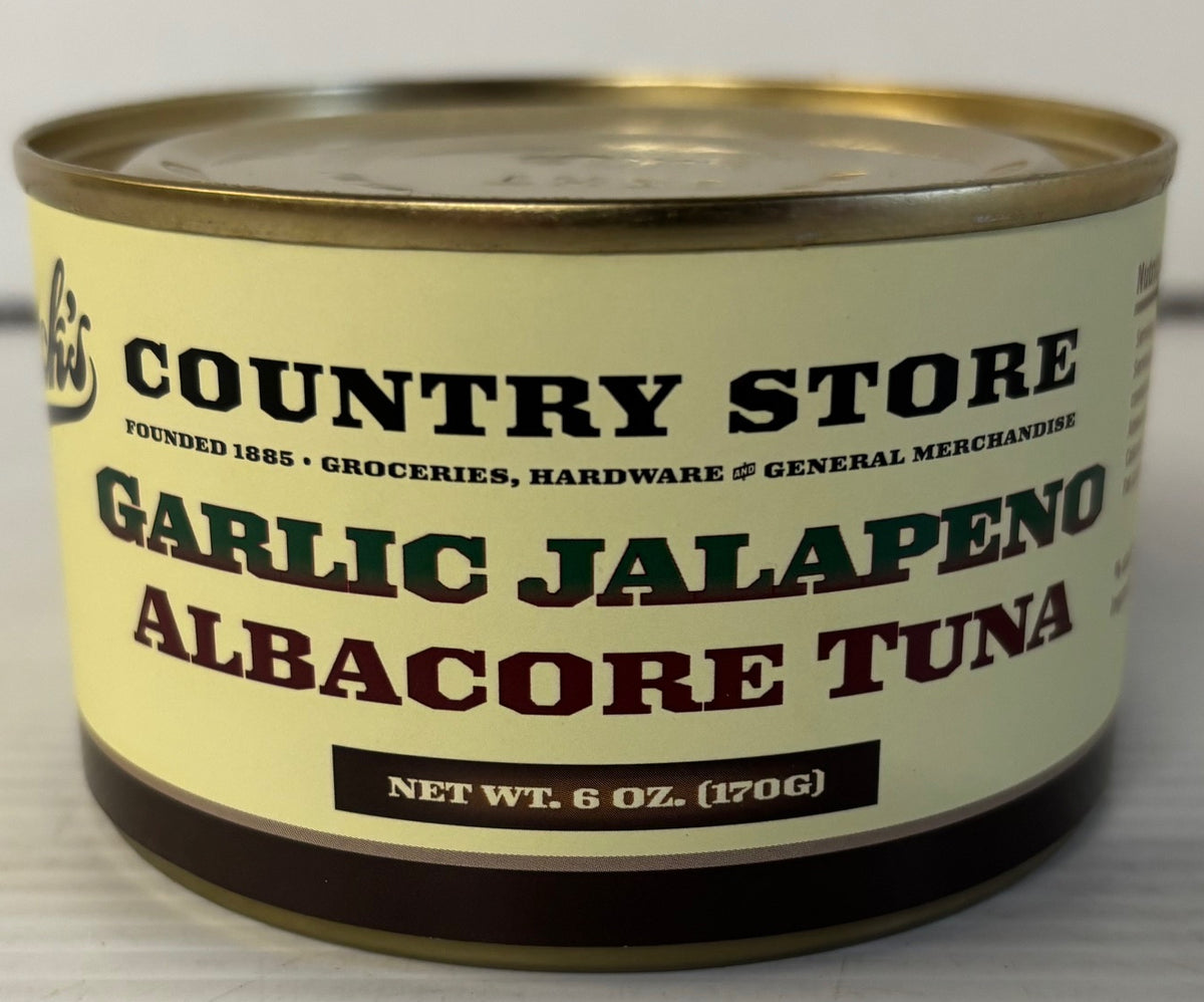Premium White Albacore Tuna with Garlic & Jalapeño 7 oz - Spicy, Wild ...