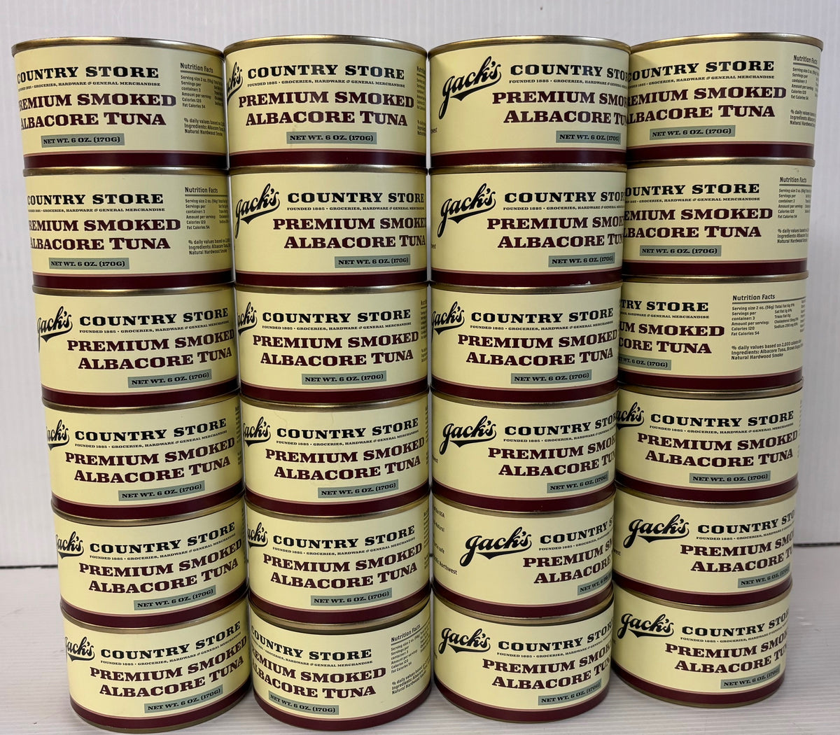Premium Smoked White Albacore Tuna Case of 24 - Gourmet, Wild Caught ...