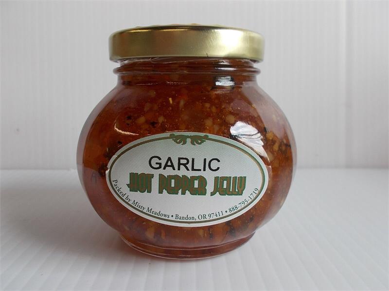 Oregon Coast Jams Garlic Hot Pepper Jelly 13 oz - Roasted Garlic No Fat ...