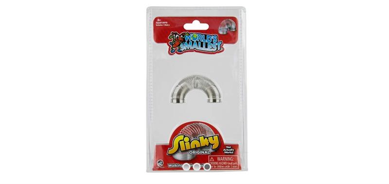 World's Smallest Slinky Original #5075 - Working Mini Spring Toy | Ages ...